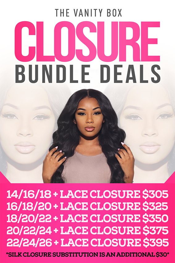 Closure + Bundle Package Deals – The Vanity Box